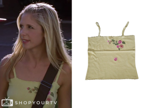 Buffy The Vampire Slayer: Season 4 Episode 7 Buffy's Yellow Cami with ...