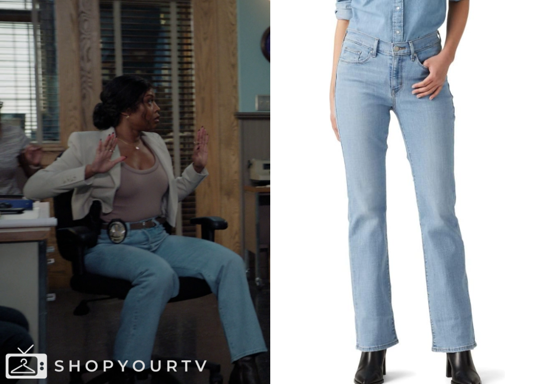 High Potential: Season 1 Episode 7 Daphne's Light Blue Jeans | Shop Your TV