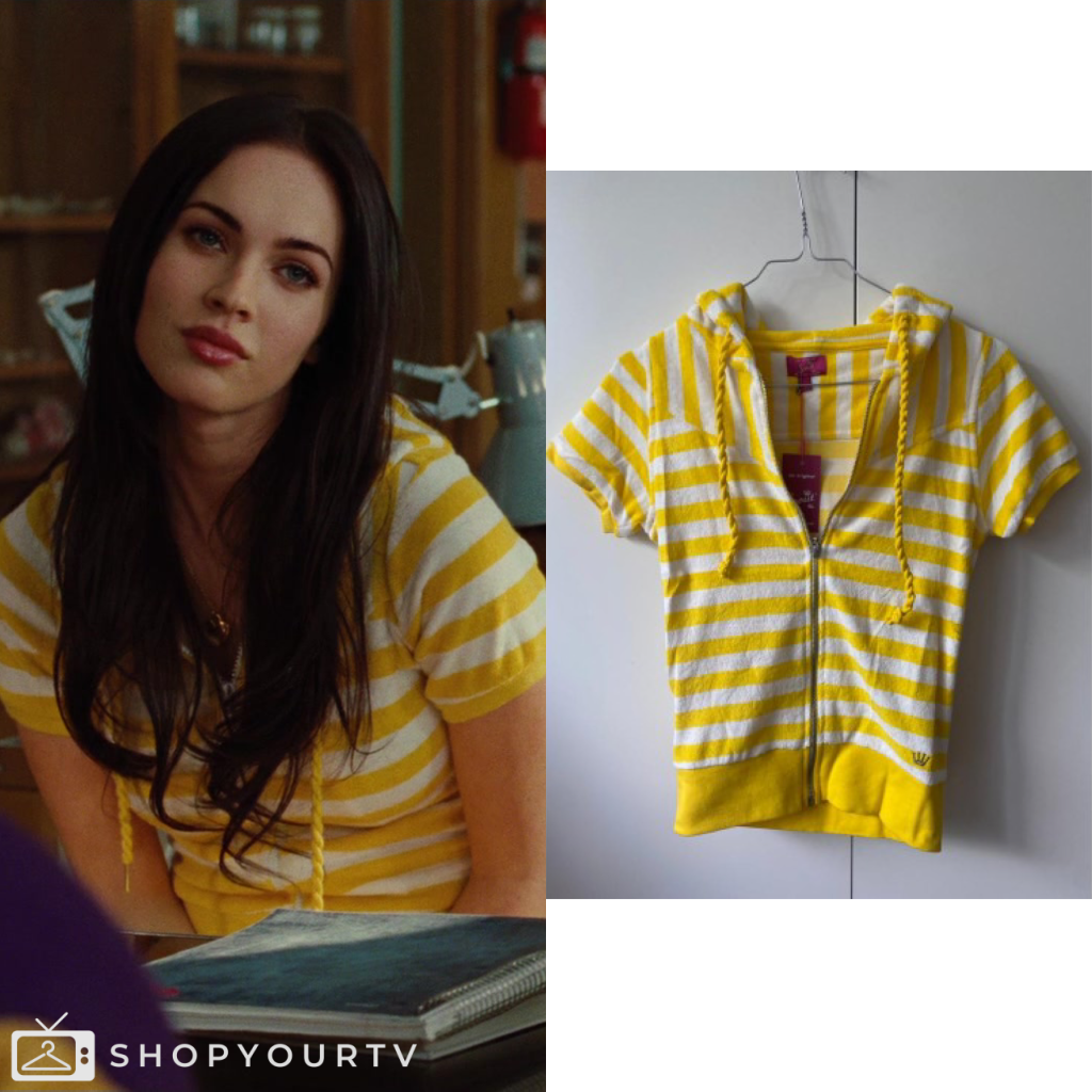 Jennifer’s Body: Yellow Striped Hoodie | Shop Your TV
