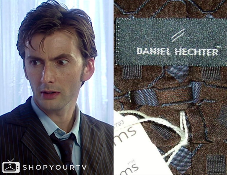 Doctor Who: Season 4 Episode 1 The Doctor's Striped Tie | Shop Your TV