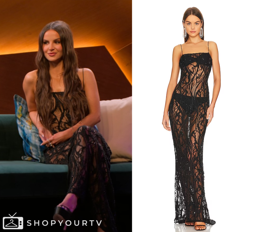 The Ultimatum Marry or Move On: Season 3 Episode 10 Sandy's Embellished Maxi Dress | Shop Your TV