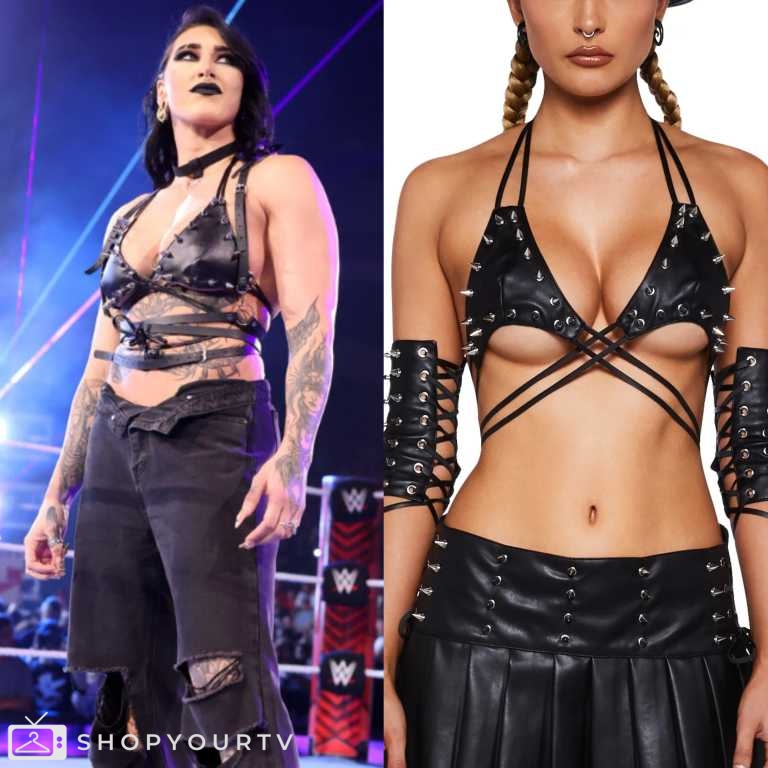 Rhea Ripley Wwe Clothes Style Outfits Fashion Looks Shop Your Tv