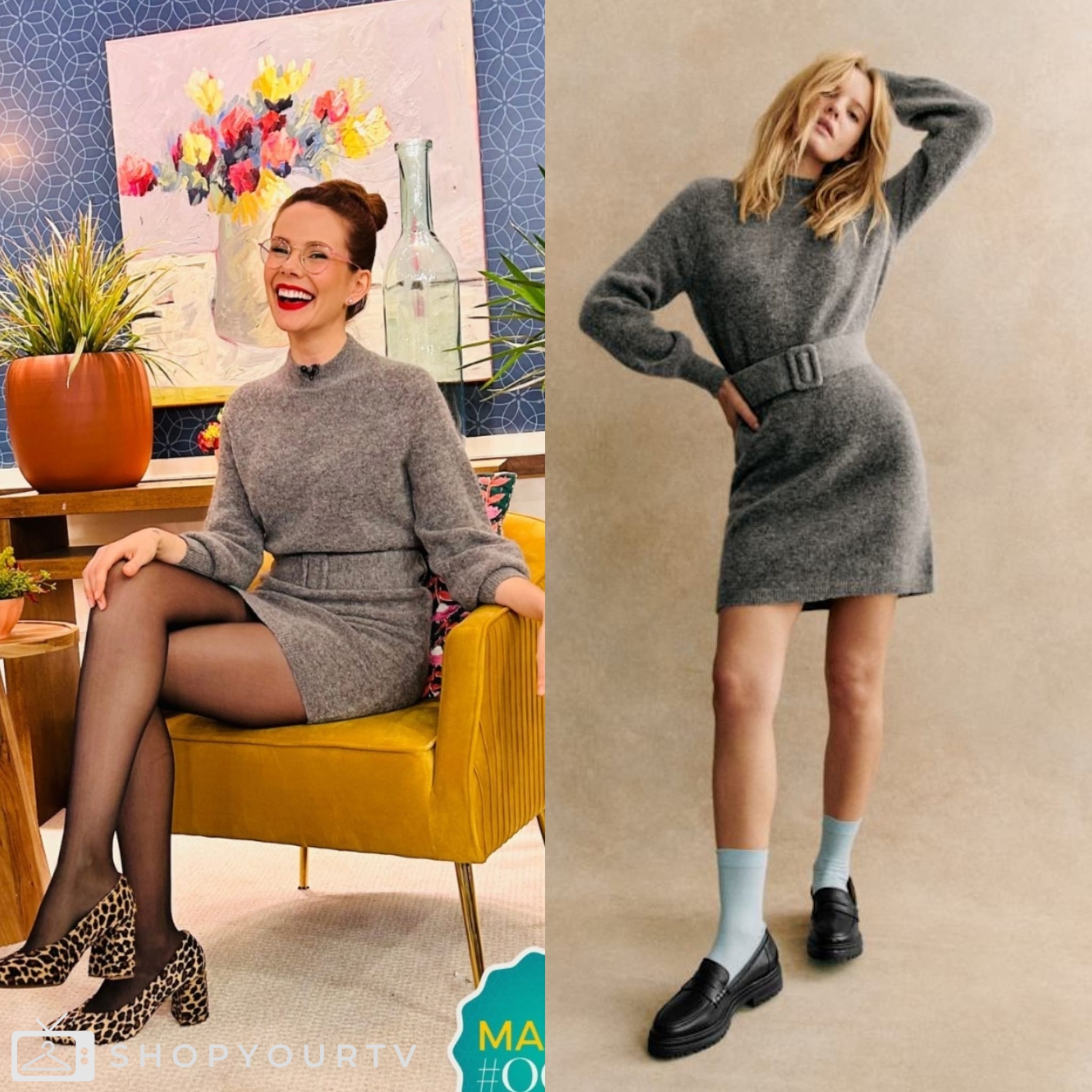 The Good Stuff with Mary Berg: January 2025 Mary's Grey Belted Dress ...