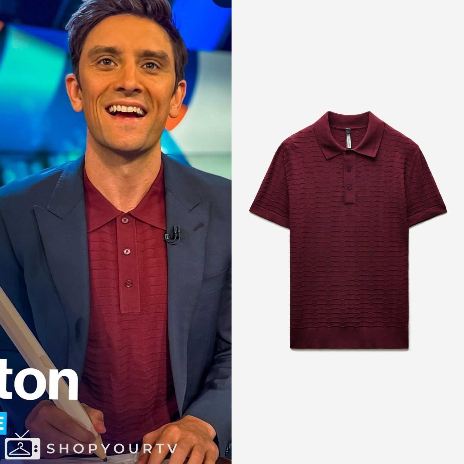 The Project: January 2025 Sam’s Triangle Knit Polo | Shop Your TV