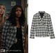 High Potential: Season 1 Episode 11 Daphne's Plaid Blazer | Shop Your TV