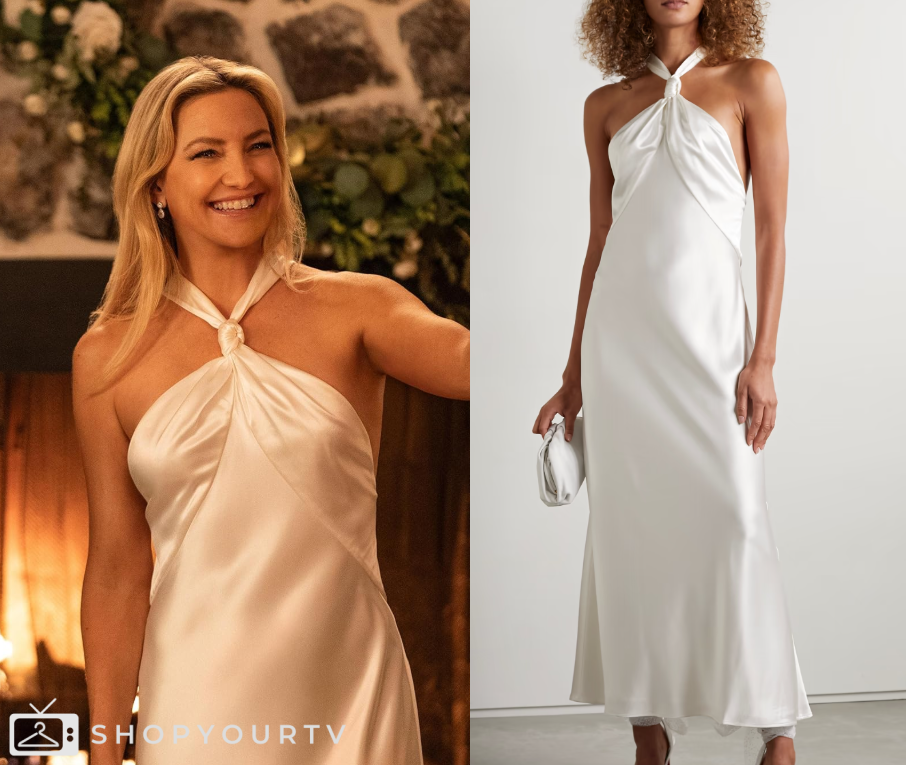 Running Point: Season 1 Promo Isla's High Neck Silk Dress | Shop Your TV