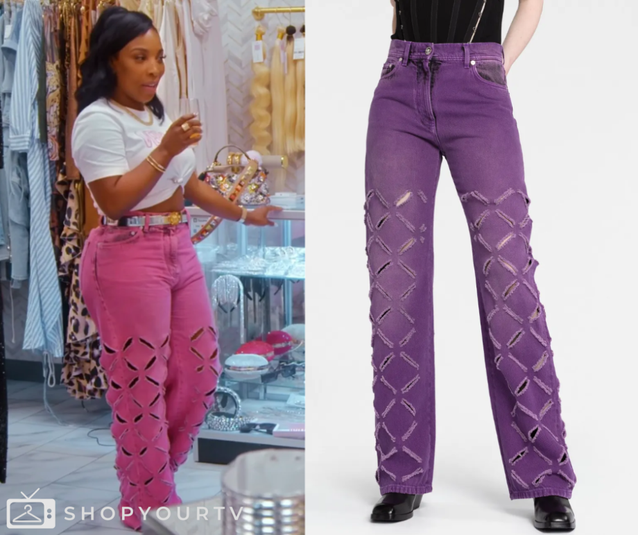 WAGs To Riches: Season 1 Episode 7 Stoni's Cut Out Jeans | Shop Your TV