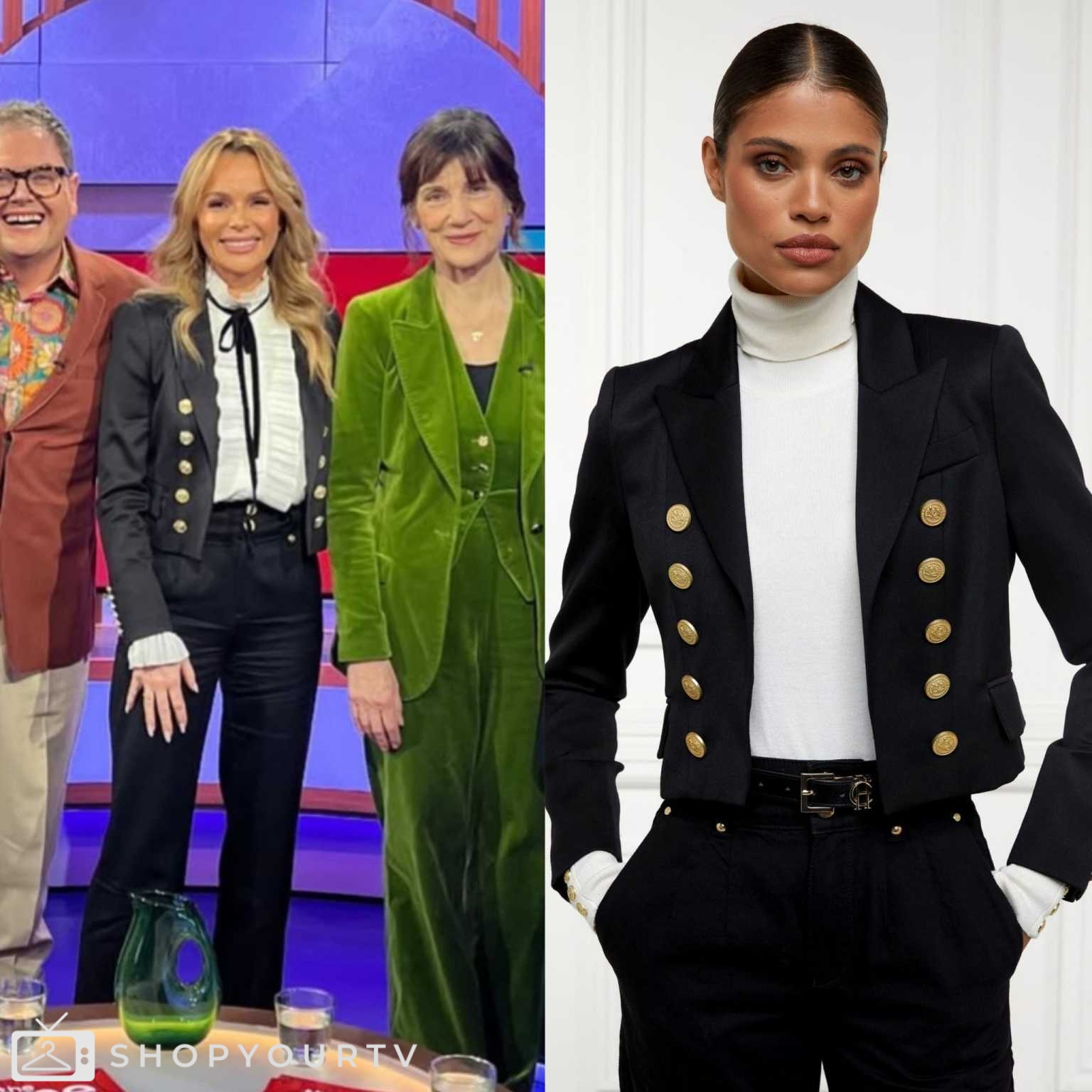Amanda Holden Clothes, Style, Outfits, Fashion, Looks | Shop Your TV