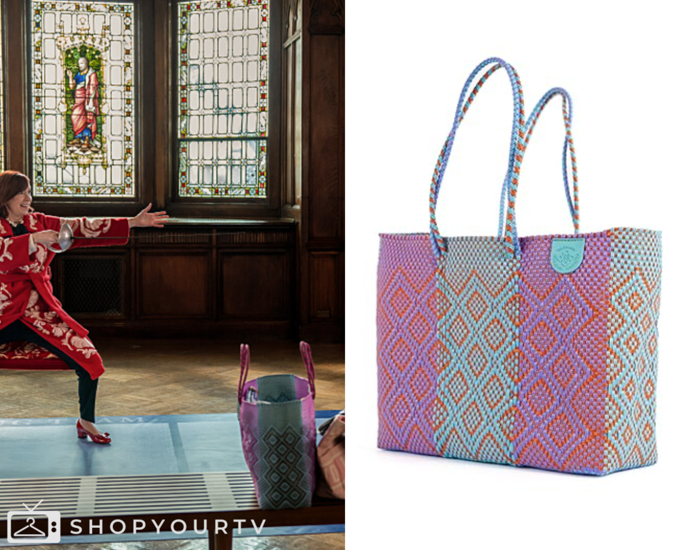 Elsbeth: Season 2 Episode 12 Elsbeth's Woven Tote Bag | Shop Your TV