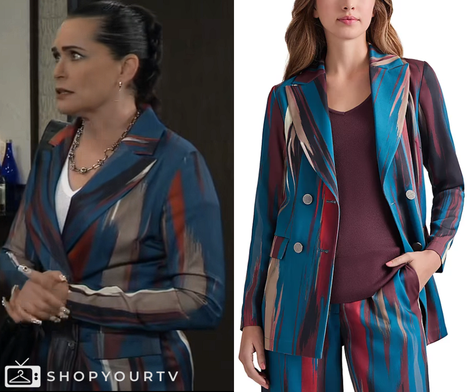 General Hospital: February 2025 Lois’s Printed Suit | Shop Your TV