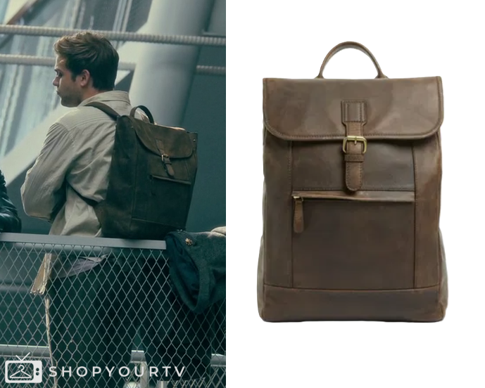 Prime Target: Season 1 Episode 6 Edward's Brown Backpack | Shop Your TV