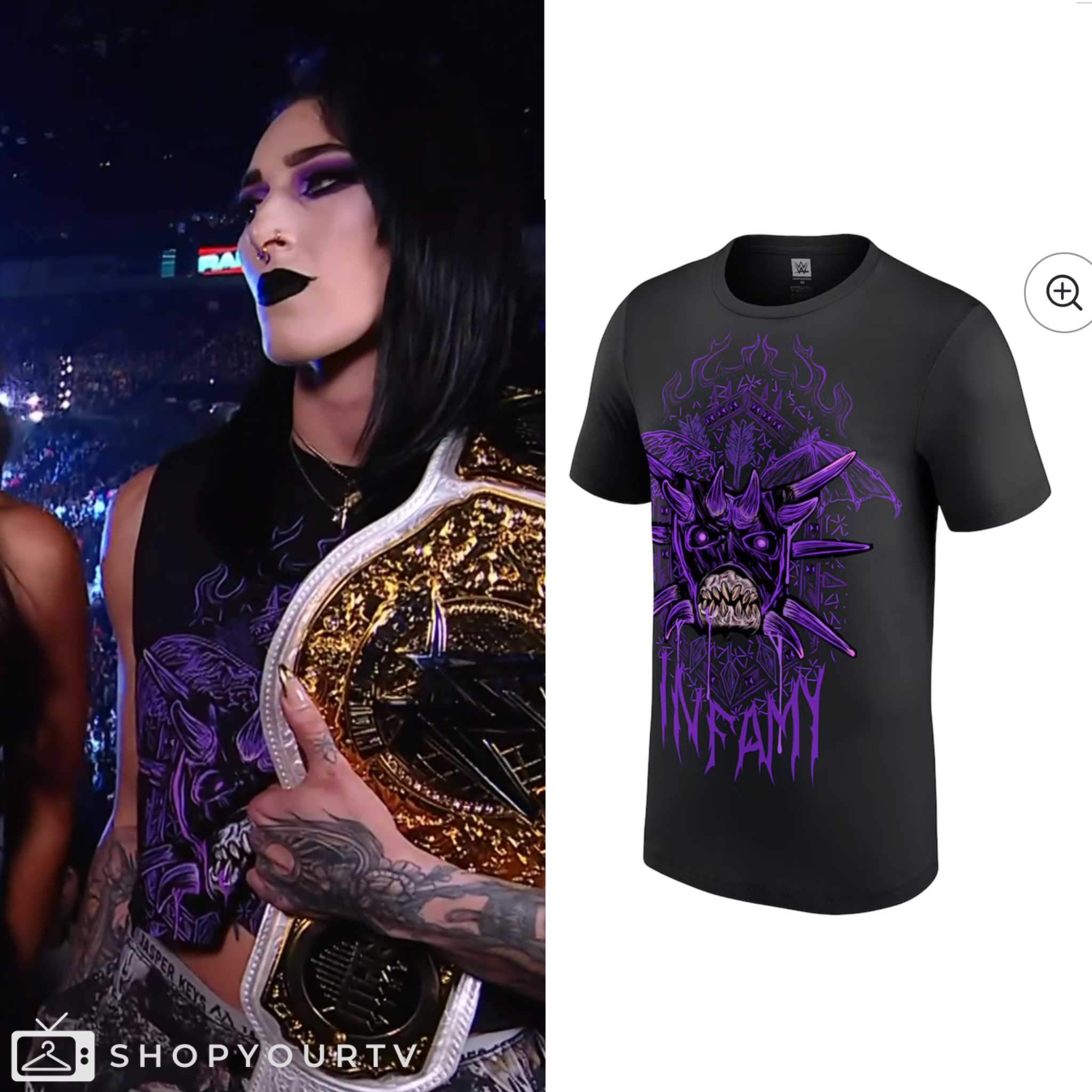 Rhea Ripley (WWE) Clothes, Style, Outfits, Fashion, Looks | Shop Your TV