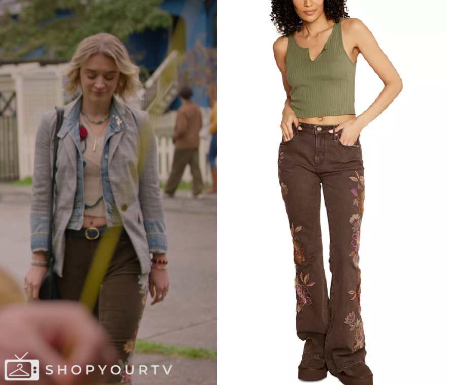 Animal Control: Season 3 Episode 9 Isabelle's Embroidery Jeans | Shop ...
