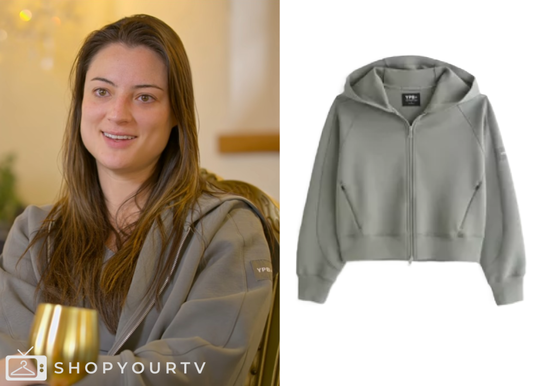 Love is Blind: Season 8 Episode 13 Monica's Green Zip Jacket | Shop Your TV