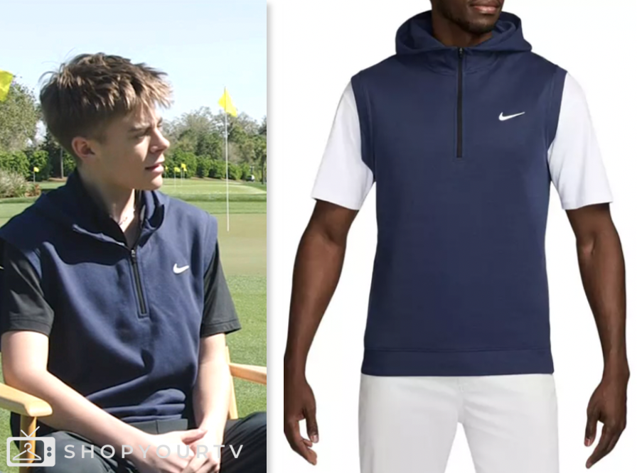 The Today Show: March 2025 Jackson Daly's Navy Blue Hoodie Vest | Shop ...