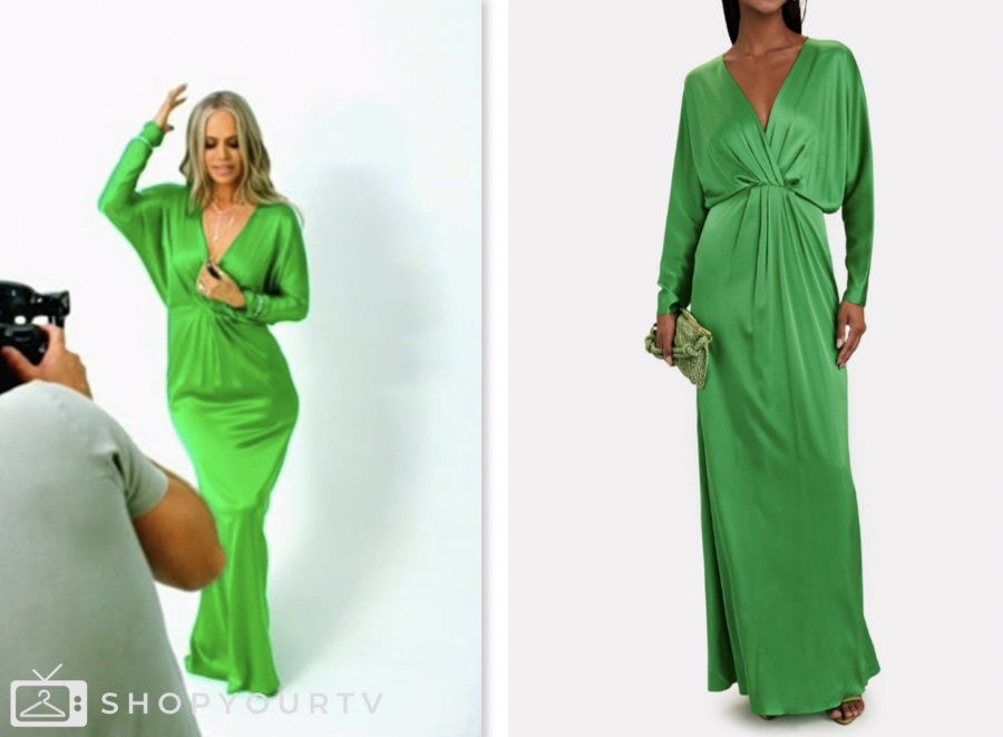 The Today Show: March 2025 Melinda Maria Spigel's Green Gown | Shop Your TV