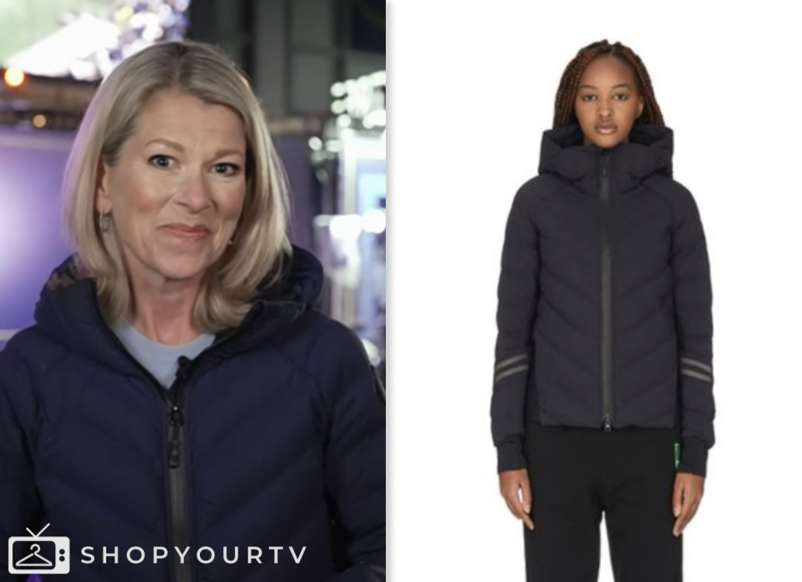 The Today Show: March 2025 Janis Mackey Frayer’s Navy Blue Puffer Coat ...