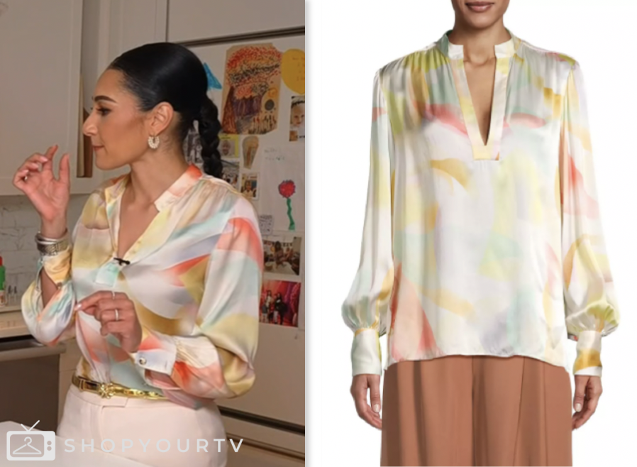The Today Show: March 2025 Morgan Radford’s Pastel Watercolor Print ...