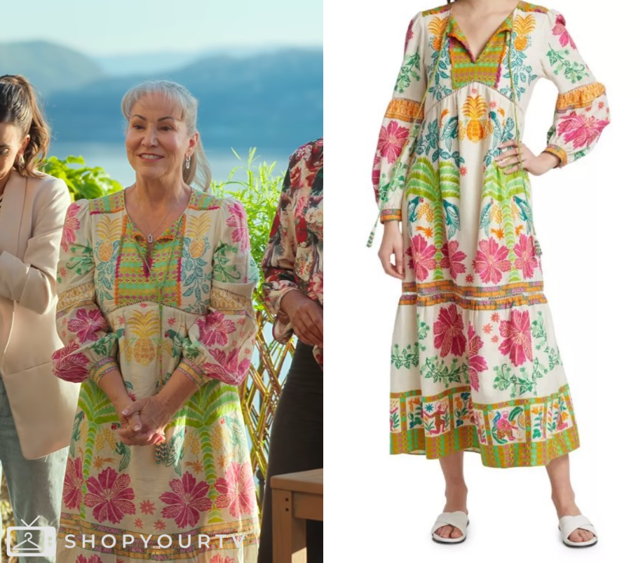 Million Dollar Secret: Season 1 Episode 3 Lydia's Printed Dress | Shop ...