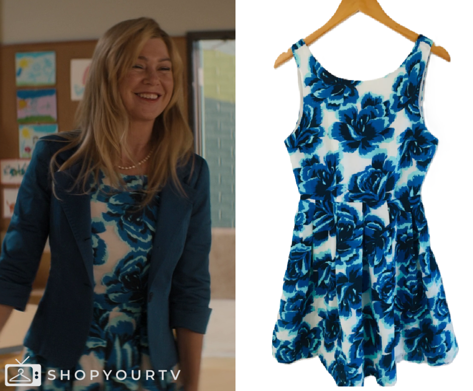 Good American Family: Season 1 Episode 1 Kristine's Blue & White Floral ...