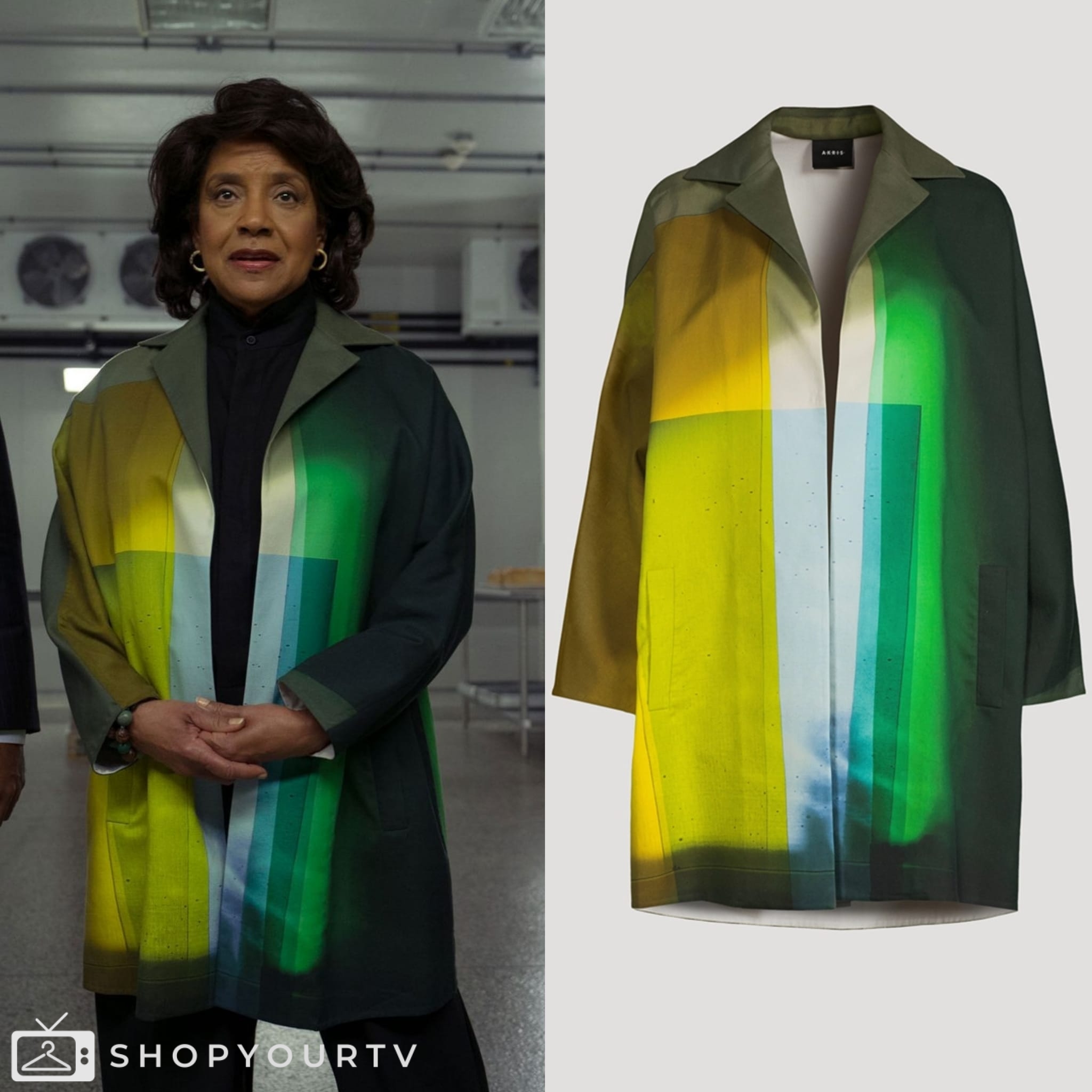 The Good Fight: Season 6 Episode 7 Renetta Clark’s Liquid Light Printed ...