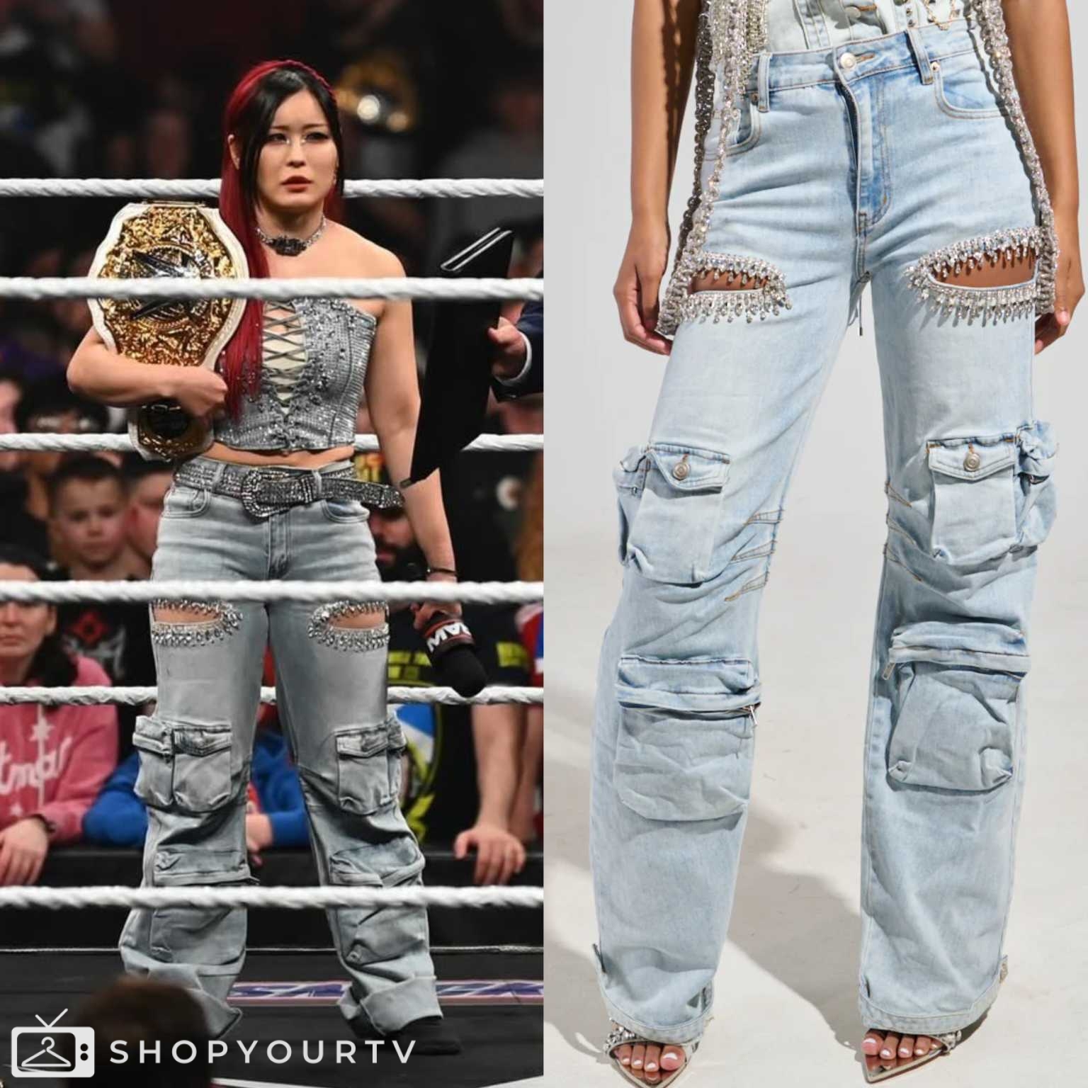 Iyo Sky (WWE) Clothes, Style, Outfits, Fashion, Looks | Shop Your TV