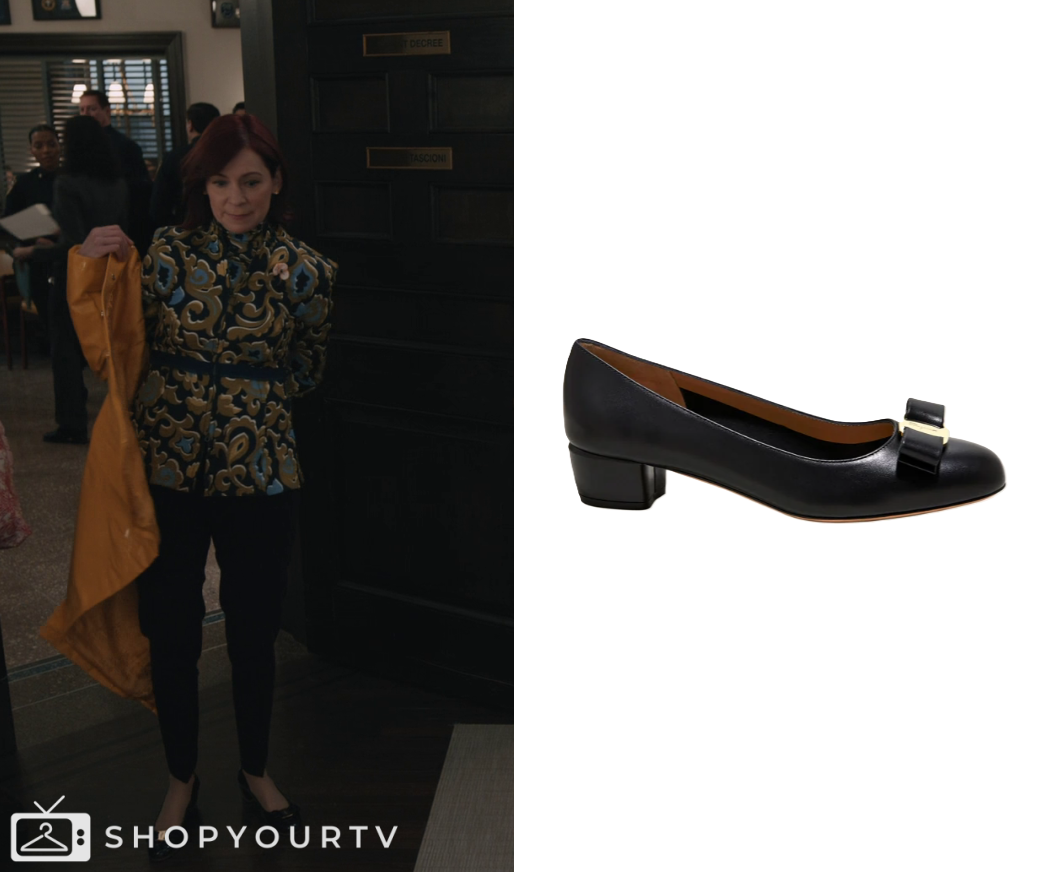 Elsbeth: Season 2 Episode 18 Elsbeth's Black Bow Pumps | Shop Your TV