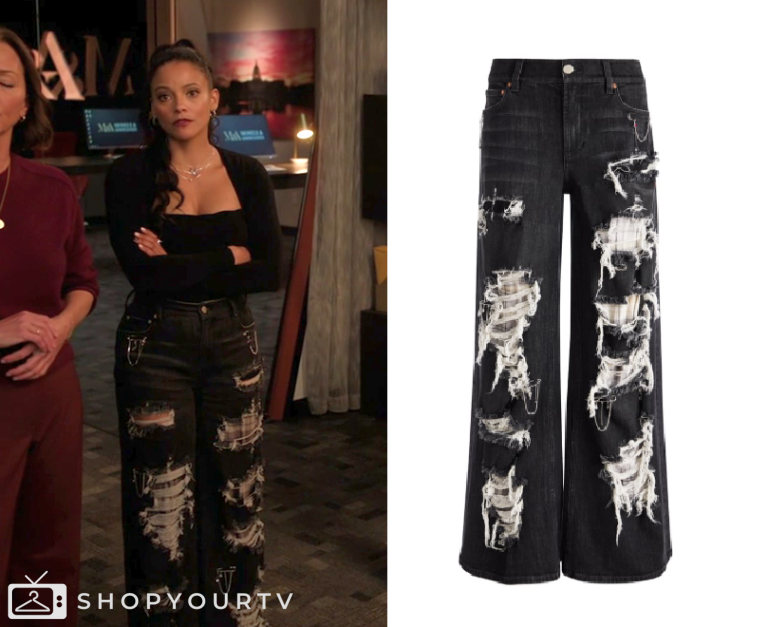 Found: Season 2 Episode 19 Lacey's Ripped Trousers | Shop Your TV
