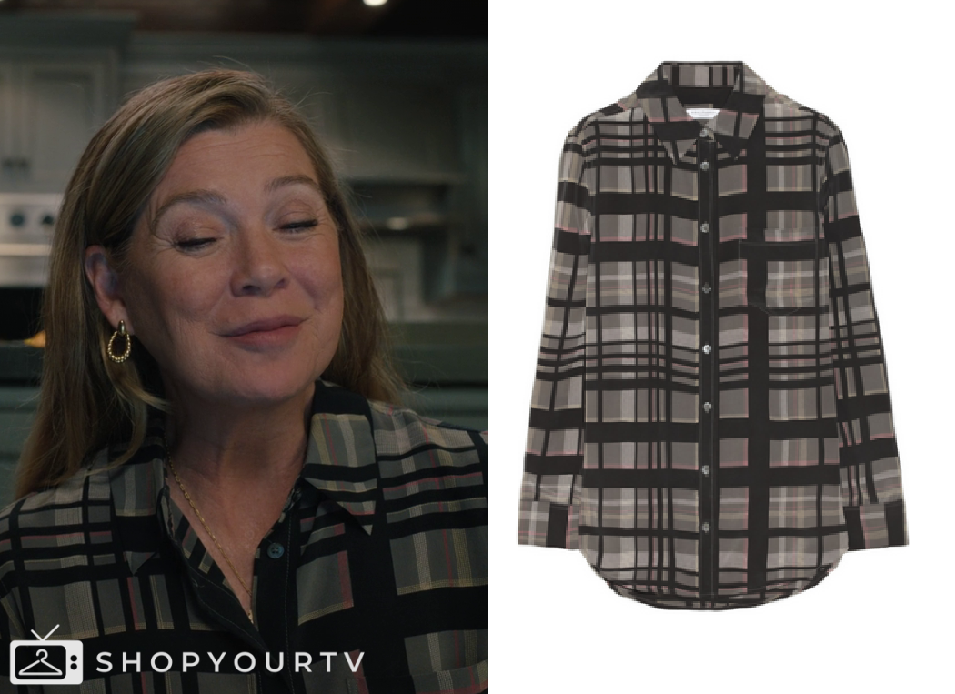 Good American Family: Season 1 Episode 8 Kristine's Plaid Shirt | Shop ...