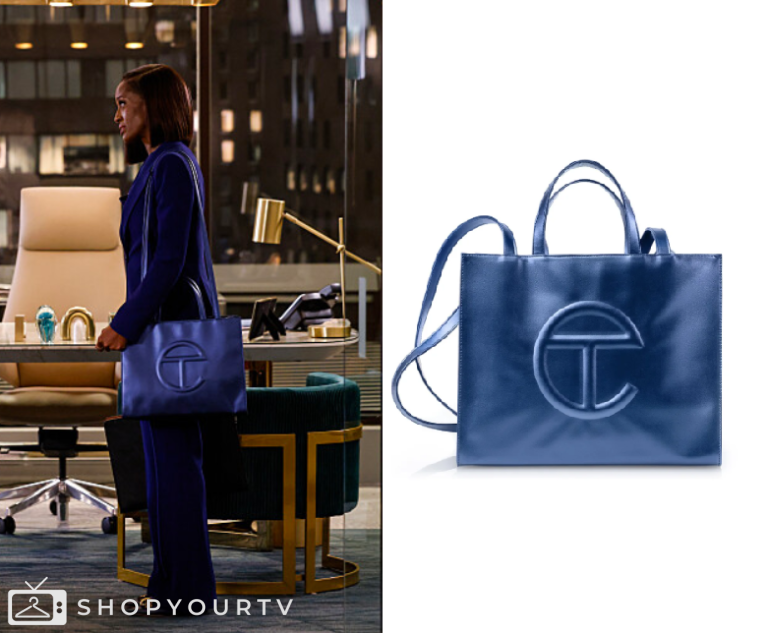 Matlock: Season 1 Episode 17 Olympia's Metallic Tote Bag | Shop Your TV