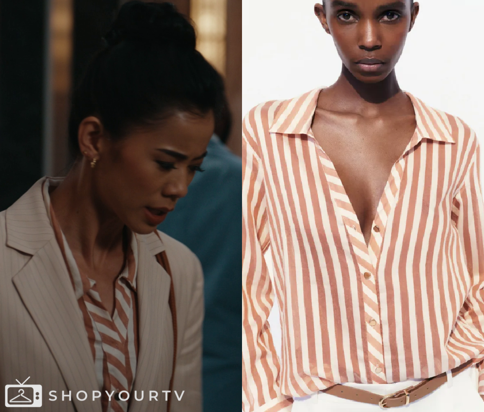 Matlock: Season 1 Episode 19 Striped Shirt | Shop Your TV