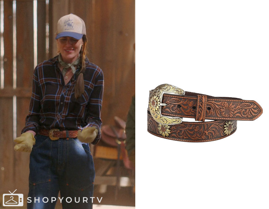 Ransom Canyon: Season 1 Episode 3 Angie's Buckle Belt | Shop Your TV