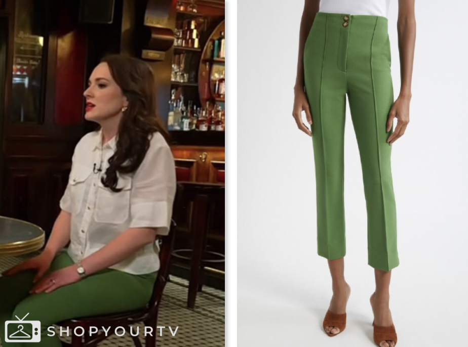 The Today Show: April 2025 Rachel Dorion Guerin's Green Pants | Shop ...