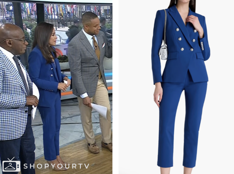 The Today Show: April 2025 Kaylee Hartung's Blue Blazer and Cropped ...