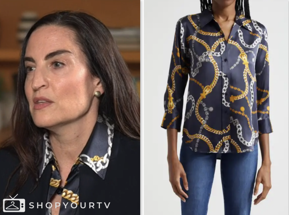 The Today Show: April 2025 Dr. Jeannine Villella's Navy Blue Satin ...