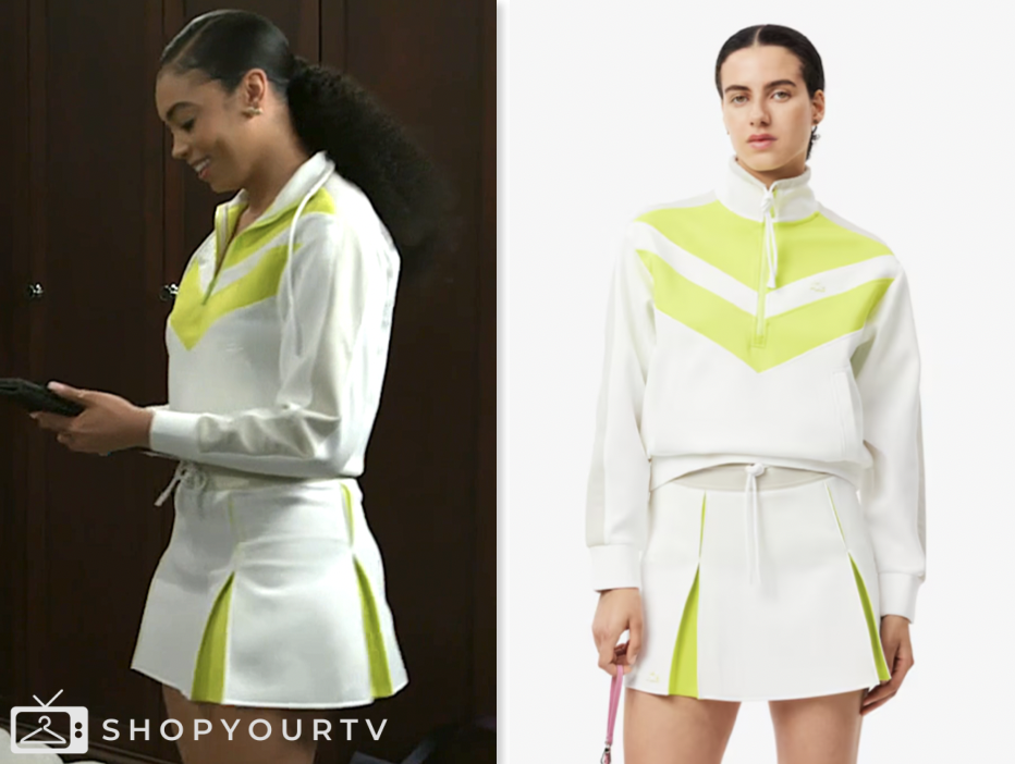 Beyond the Gates: April 2025 Chelsea Hamilton's White and Yellow ...