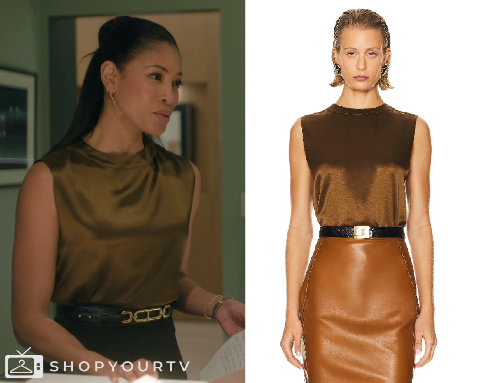 Suits LA: Season 1 Episode 7 Erica's Silk Top | Shop Your TV