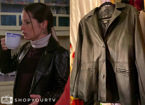 Charmed (1998): Season 4 Episode 6 Piper's Faux Leather Jacket | Shop ...