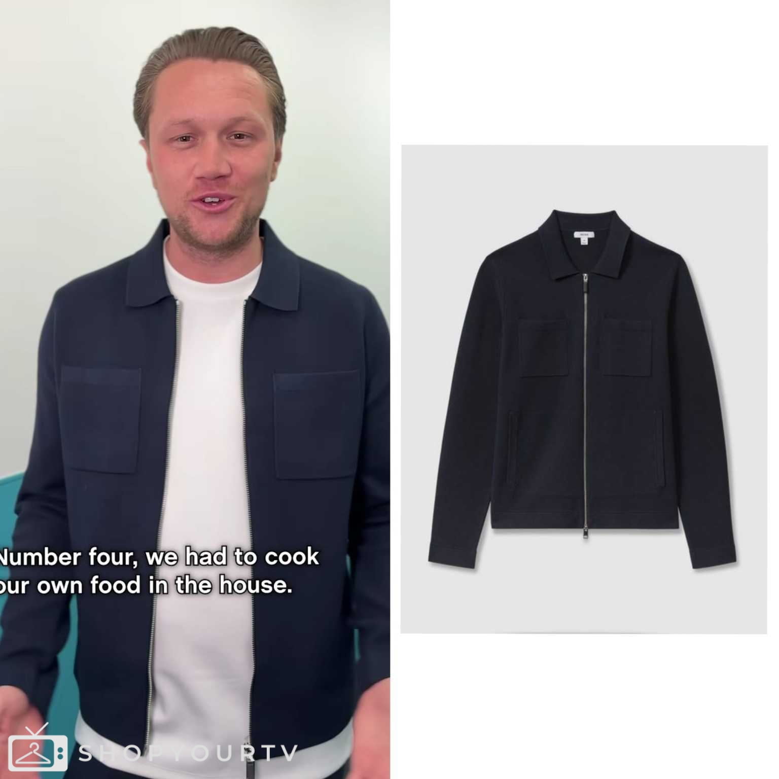 This Morning: April 2025 Dean Franklin’s Zip-Through Jacket | Shop Your TV