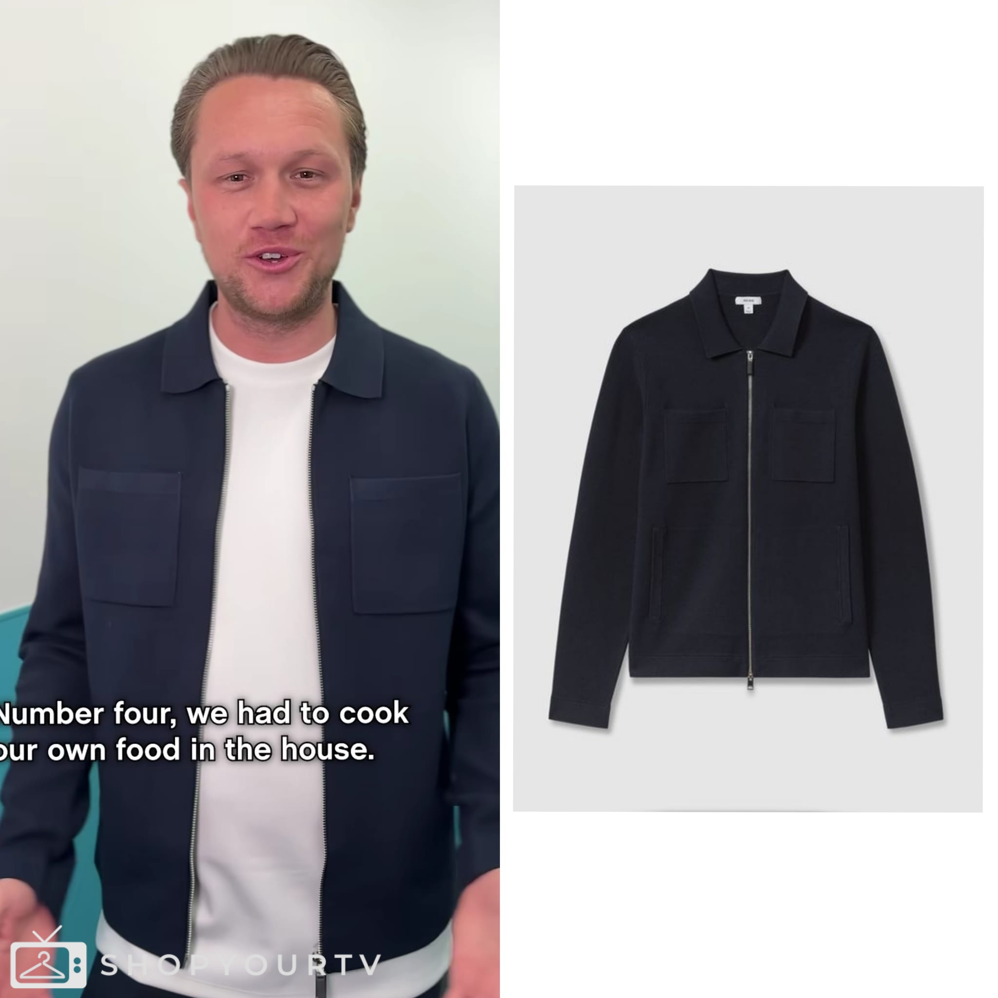 This Morning: April 2025 Dean Franklin’s Zip-Through Jacket | Shop Your TV