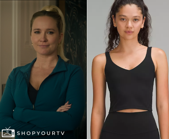 You: Season 5 Episode 8 Maddie's Black V Neck Tank | Shop Your TV