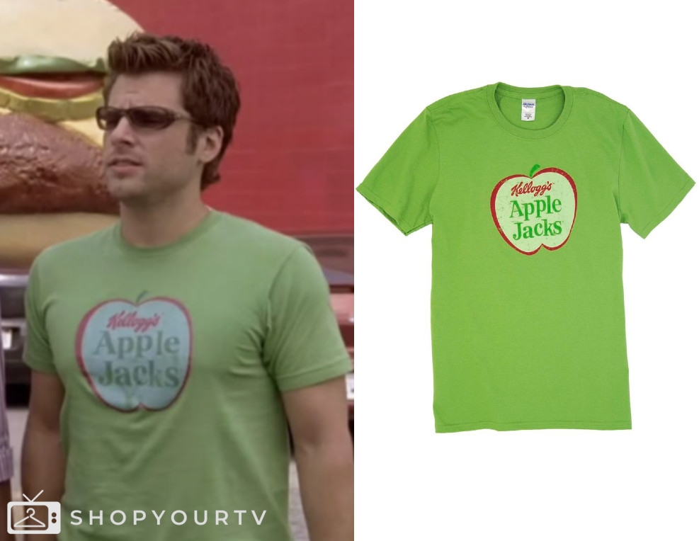 Psych: Season 2 Episode 6 Shawn's Apple Jacks T-Shirt | Shop Your TV