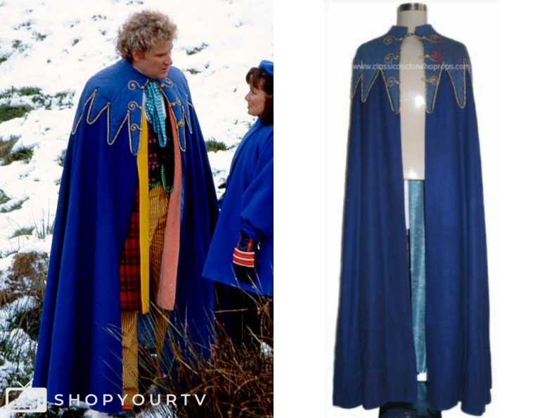 Doctor Who: Season 22 Serial 6 The Doctor's Blue Cloak | Shop Your TV