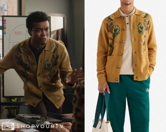 Small Achievable Goals: Season 1 Episode 1 Evan's Mustard Floral Detail ...