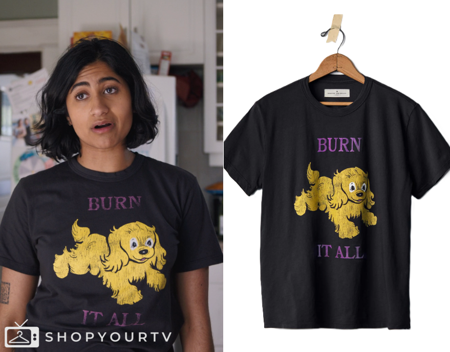 Adults: Season 1 Episode 1 Issa's Dog Burn It All Tee | Shop Your TV