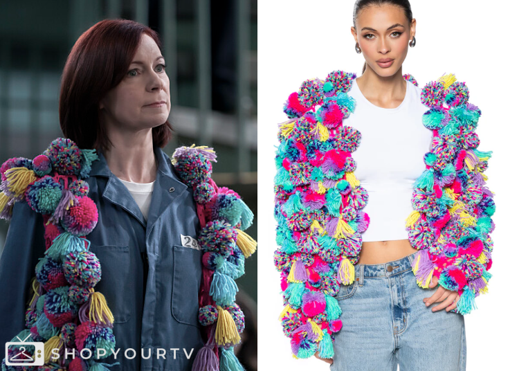 Elsbeth: Season 2 Episode 20 Elsbeth's Pom Pom Vest | Shop Your TV