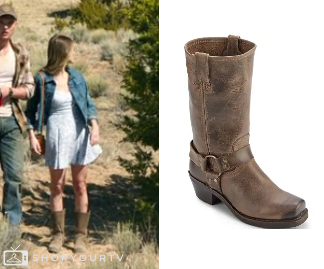 Ransom Canyon: Season 1 Episode 4 Lauren's Harness Boots | Shop Your TV