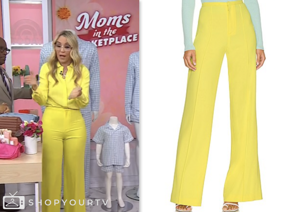 The Today Show: May 2025 Chassie Post’s Yellow Pants | Shop Your TV