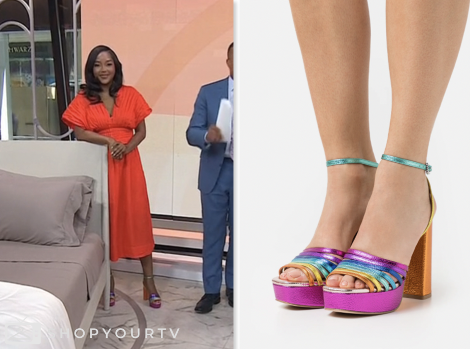 The Today Show: May 2025 Makho Ndlovu's Rainbow Metallic Platform ...