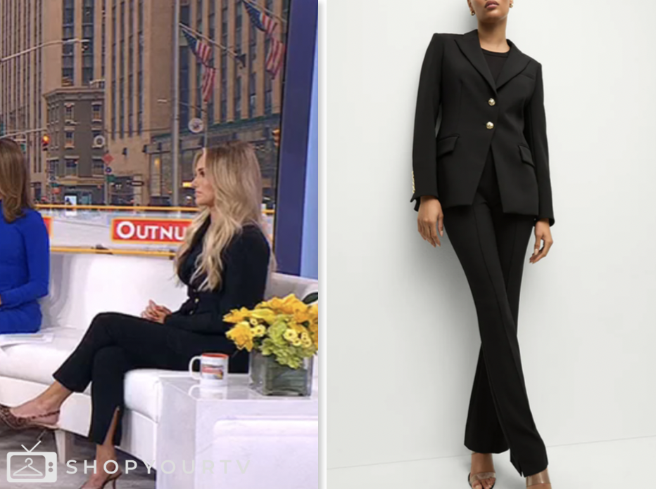 Outnumbered: May 2025 Tomi Lahren's Black Blazer and Pant Suit | Shop ...